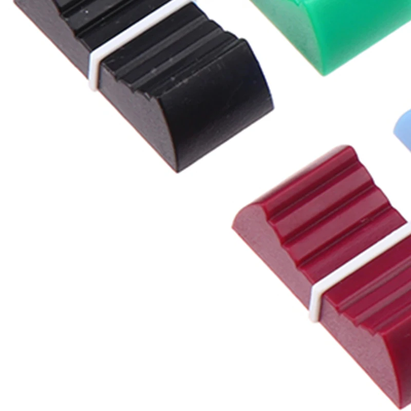 10Pcs Plastic Mixer Push Key Caps, Fader Knob & Touch-Sensitive Slider ...