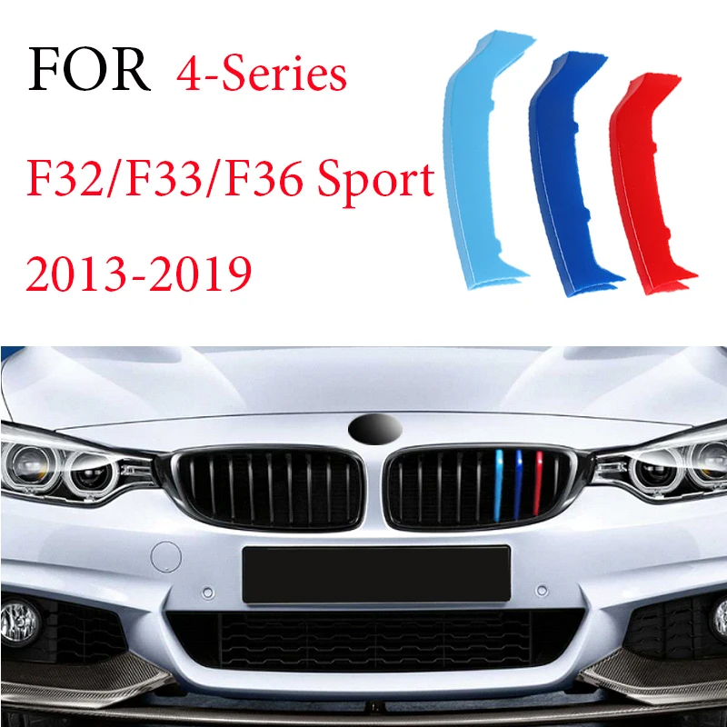 Tricolor-Strip-For-BMW-4ER-4-Series-F36-F33-F32-Sport-13-20-Coupe-Car ...