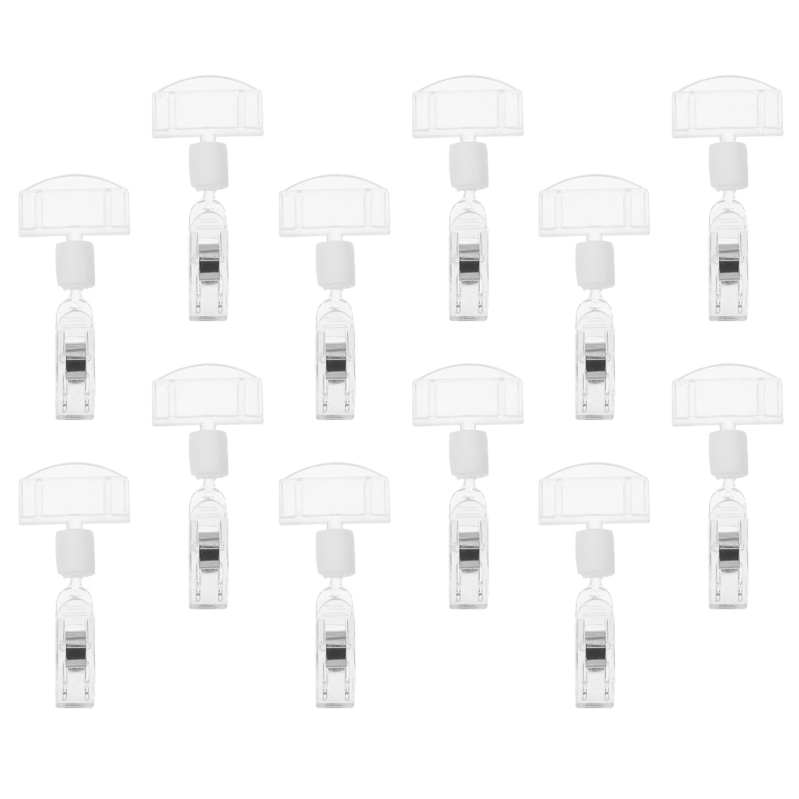 Clear-Sign-Clips-Merchandise-Rotatable-Stand-Price-Display-Rack-Price ...