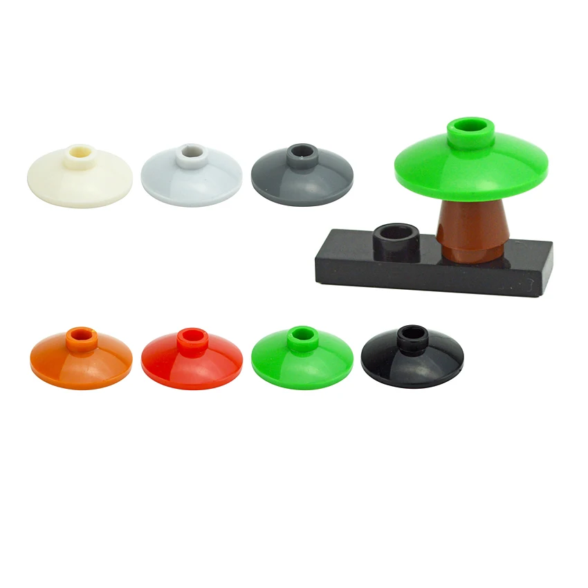 100Pcs-MOC-2x2-Inverted-Building-Blocks-4740-30063-Plates-Round-Dish ...