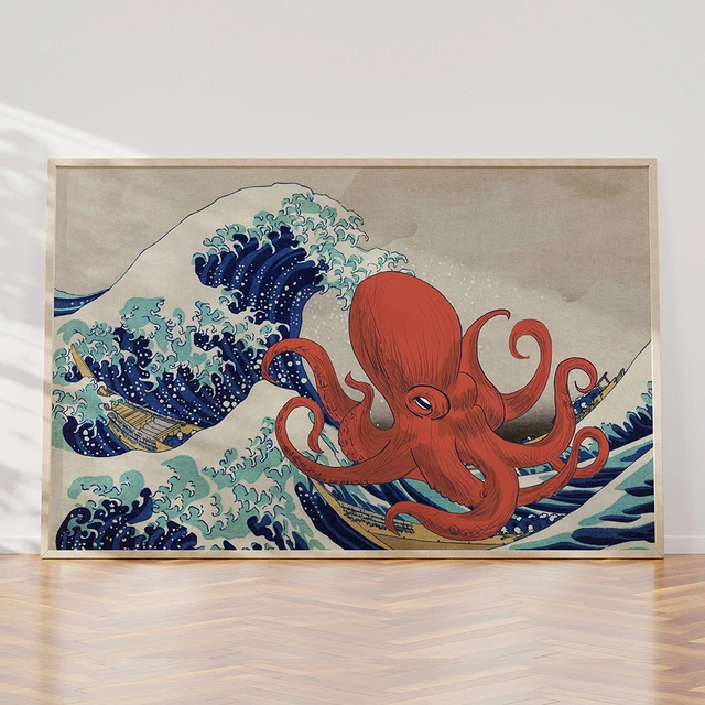 Japanese Sea Monster Art