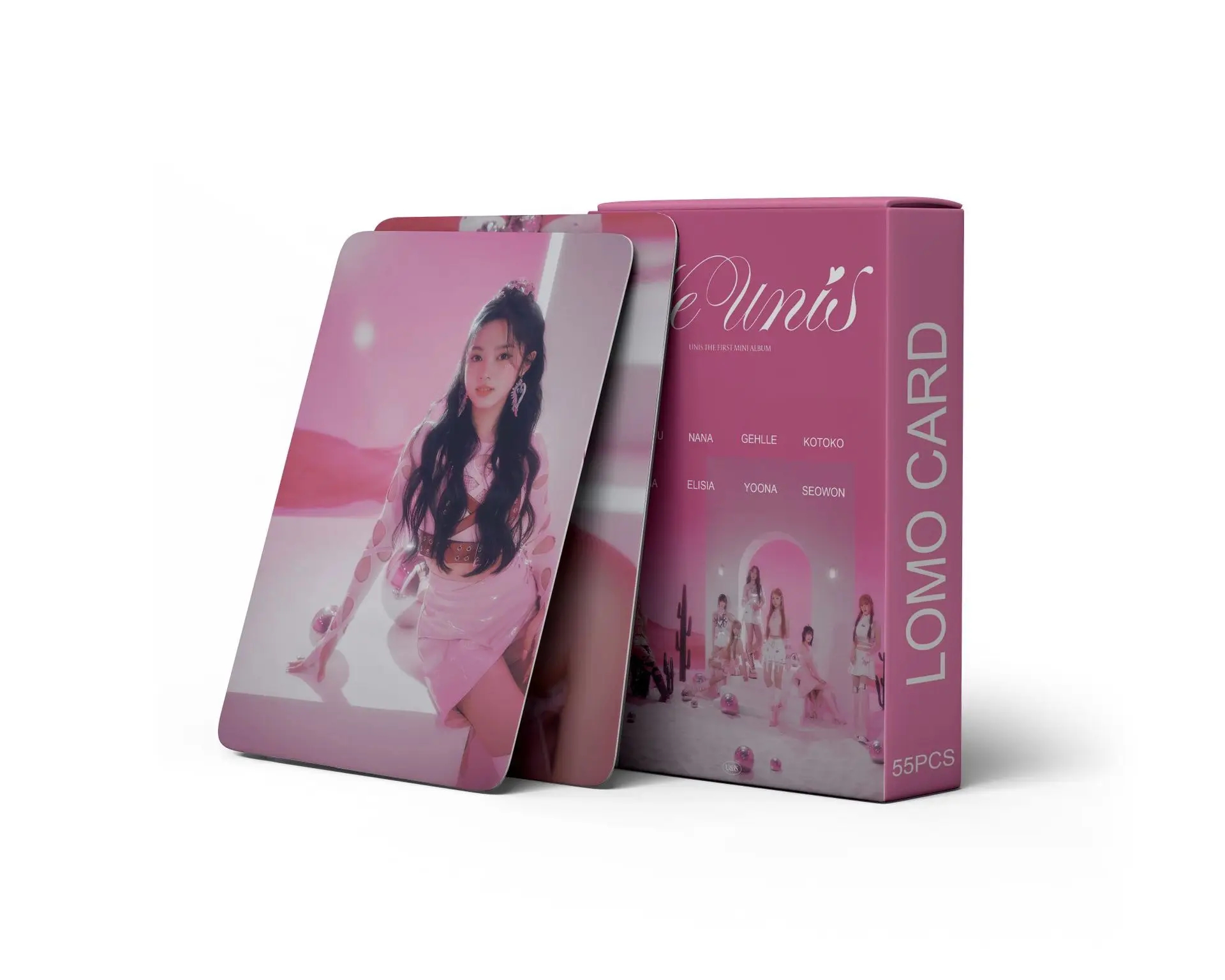 55pcs-set-Kpop-Idol-Lomo-Cards-UNIS-The-1st-Mini-Album-WE-UNIS ...
