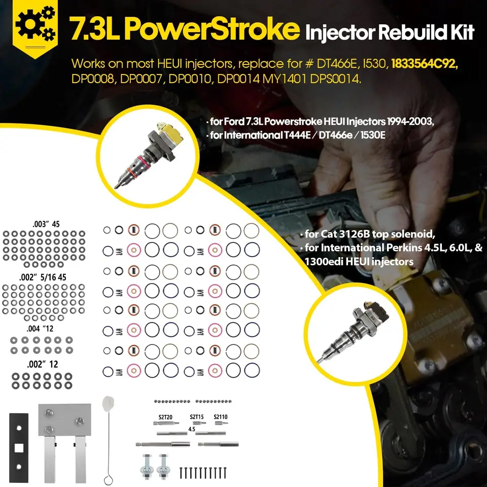 6.0 Powerstroke O-Ring Kit For 1994-2003 Ford 7.3L Powerstroke Diesel ...