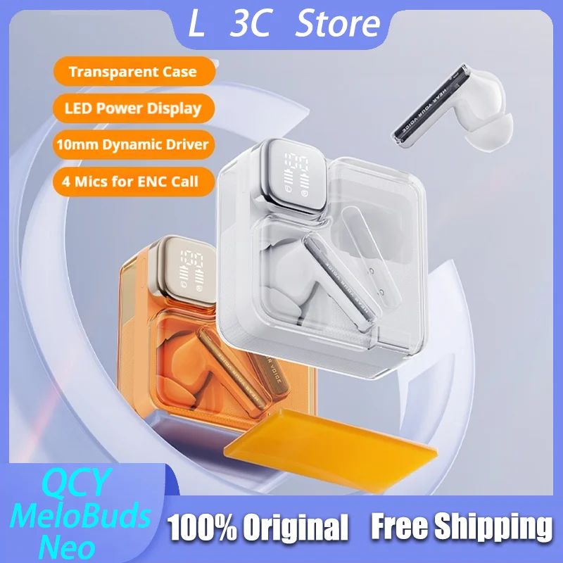 QCY-Melobuds-Neo-In-Ear-Fones-De-Ouvido-Bluetooth-Sem-Fio-Smart-Display ...
