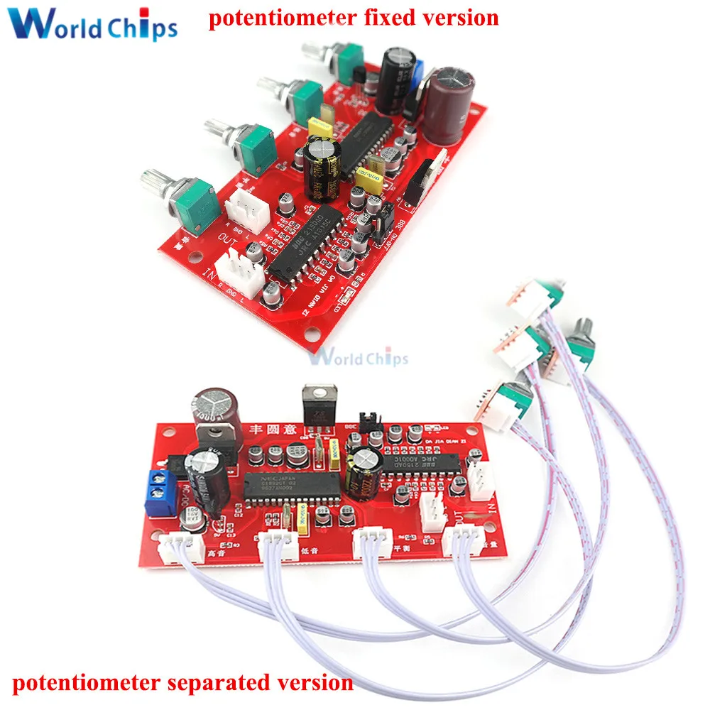 UPC1892 HIFI Stereo Preamp Amplifier Front Fever Level JRC2150 BBE ...