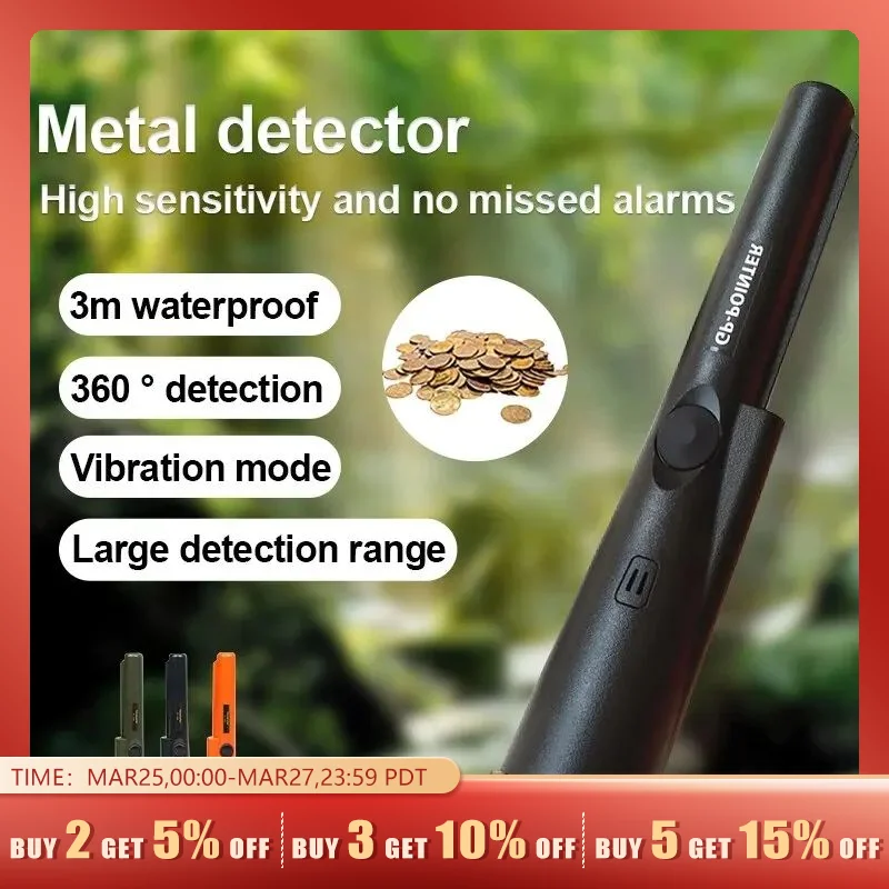 Safety Detector Handheld Underground Metal Detector GP Pointer Handheld ...