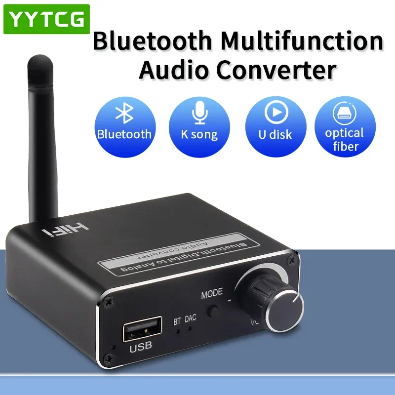 Digital-5-1-Audio-Decoder-Audio-Converter-Bluetooth-5-0-Reciever ...