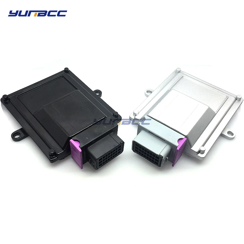 1-Set-24-Pin-Small-A6-Aluminum-Single-Hole-Automotive-Ecu-Enclosure-Box ...