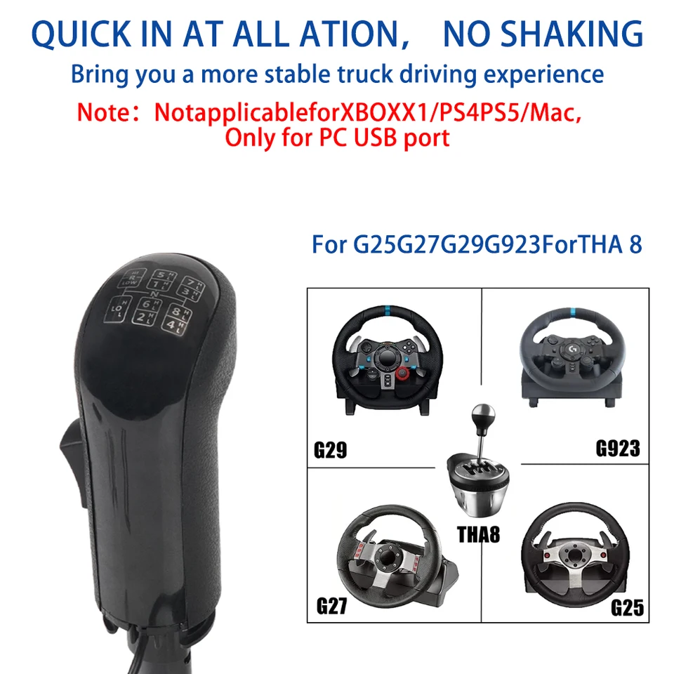 Usb Truck Simulator Shifter Logitech G25 G27 G29 G920 G923 12 SPEED ...