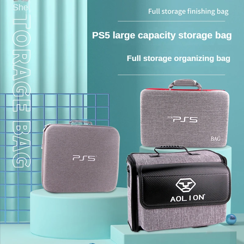 PS5 Host Storage Bag Game For Playstation 5 Finishing Diagonal Portable ...