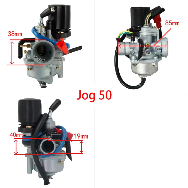 19mm For Yamaha JOG50 JOG90 50cc 90cc PZ19J 2 stroke Scooter Moped ...