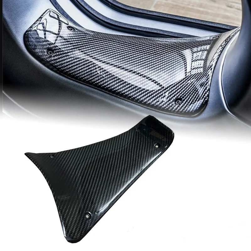 100-Pure-Carbon-Fiber-Middle-Foot-Peg-Cover-For-VESPA-GTS300-GTS-HPE ...