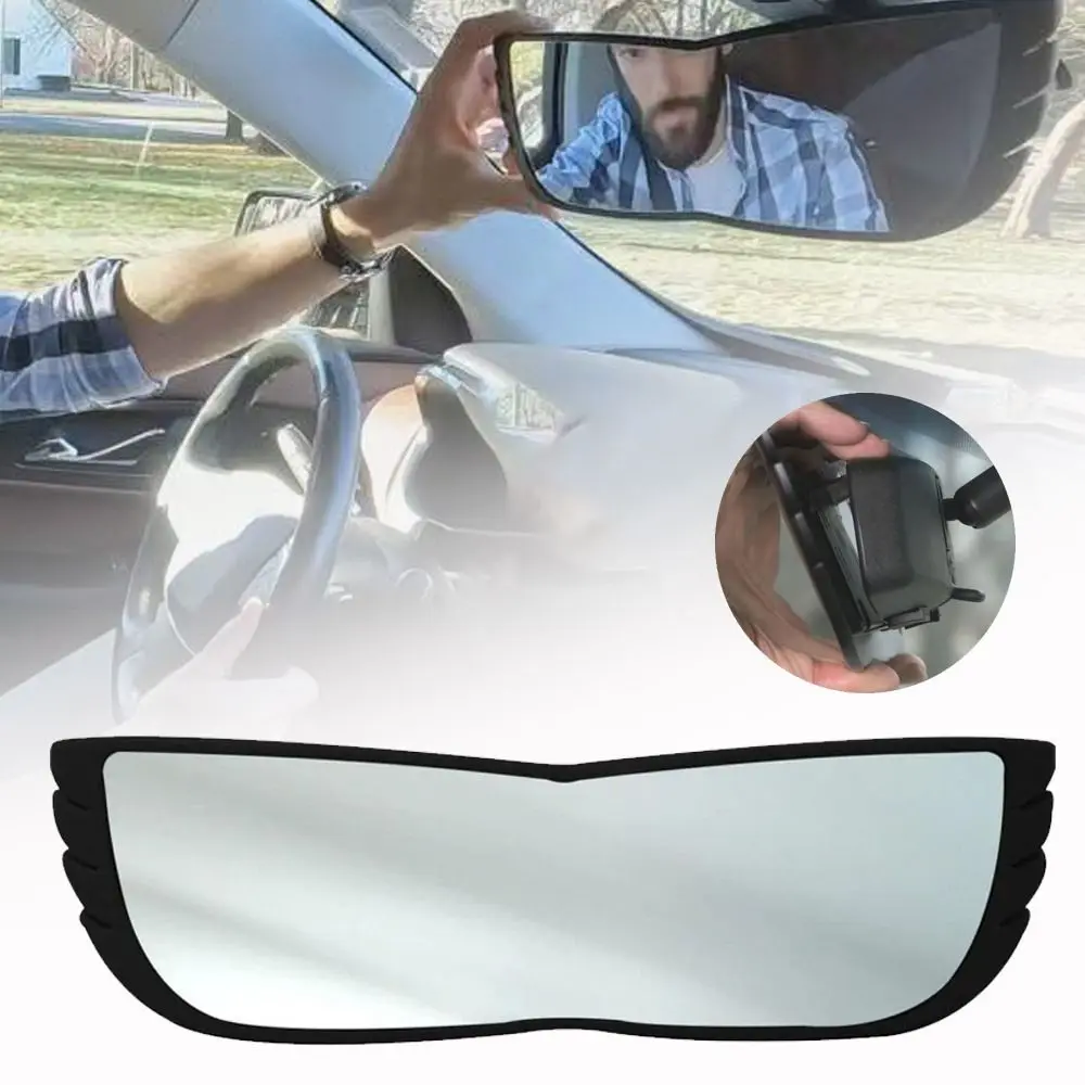 1PC-Convex-Rear-Mirror-Interior-Expand-Vision-Rearview-Mirror-Auto ...