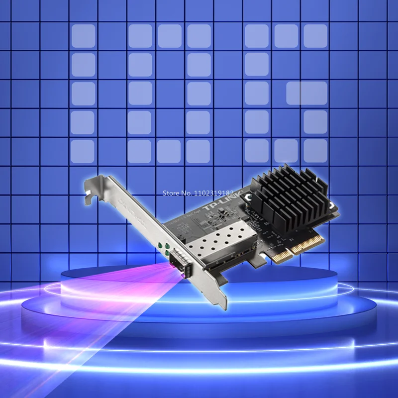 Tp-link10G-Pci-e-Network-Card-Sfp-Pcie-10gbp-Lan-Card-10000mbps-Adapter ...