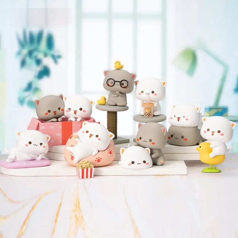 Mitao-Cat-Kawaii-Blind-Box-Toys-lindo-gato-de-la-suerte-caja-misteriosa ...