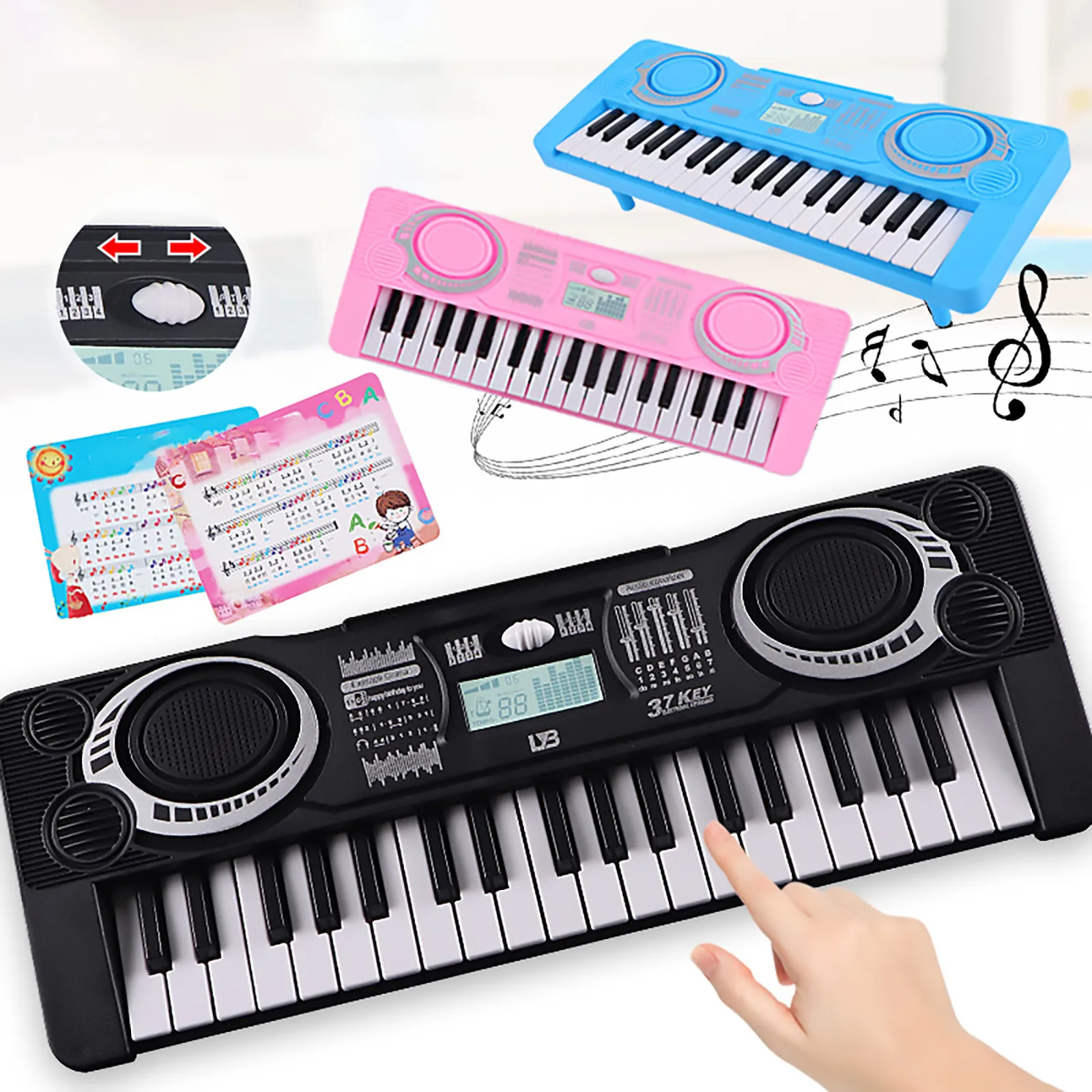 Kidstoys-Educational-Mini-Electronic-Piano-Keyboard-Musical-Kids-Music ...