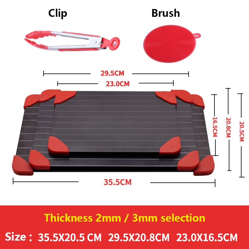 Fast-Defrosting-Tray-Planche-Decongelation-Thaw-Frozen-Food-Meat-Fruit ...