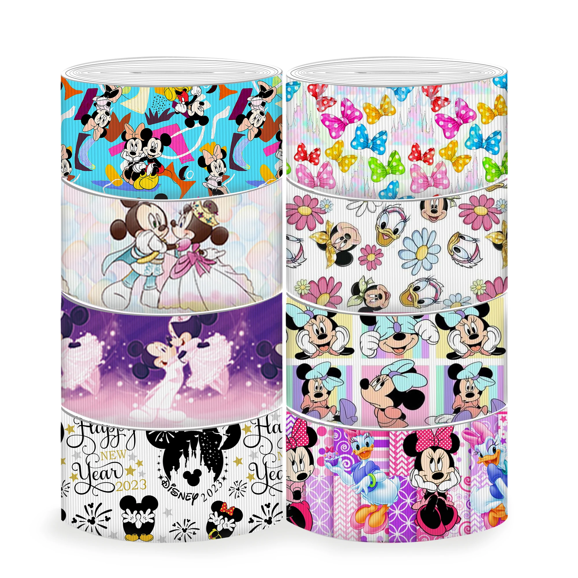 Disney-5Yards-Multi-Size-Mickey-Mouse-Printed-Grosgrain-Ribbon-For ...