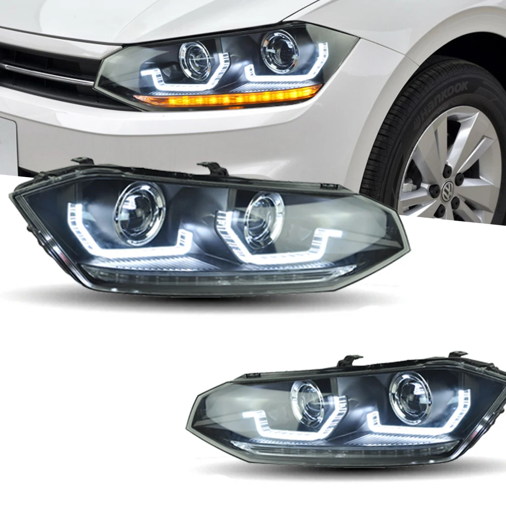 Car-Styling-Headlights-for-VW-POLO-Gti-Tsi-LED-Headlight-2019-2022-Head ...