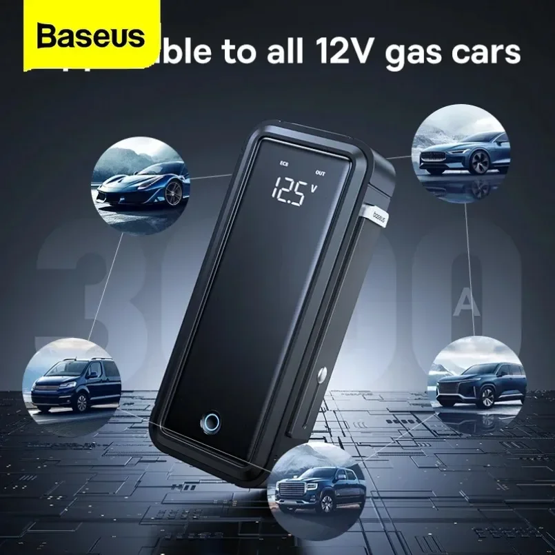 2024-New-Arrival-Baseus-3000A-Car-Booster-Charger-Battery-Portable ...