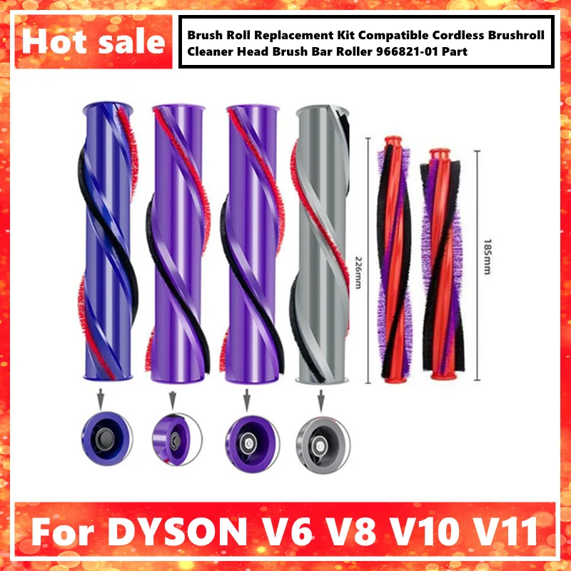 Brush-Roll-Replacement-Kit-Compatible-For-DYSON-V6-V8-V10-V11-Cordless ...