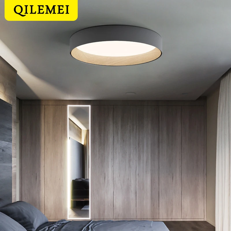 Minimalist-Bedroom-LED-Ceiling-Lamp-Modern-Atmosphere-Living-Room-Study ...