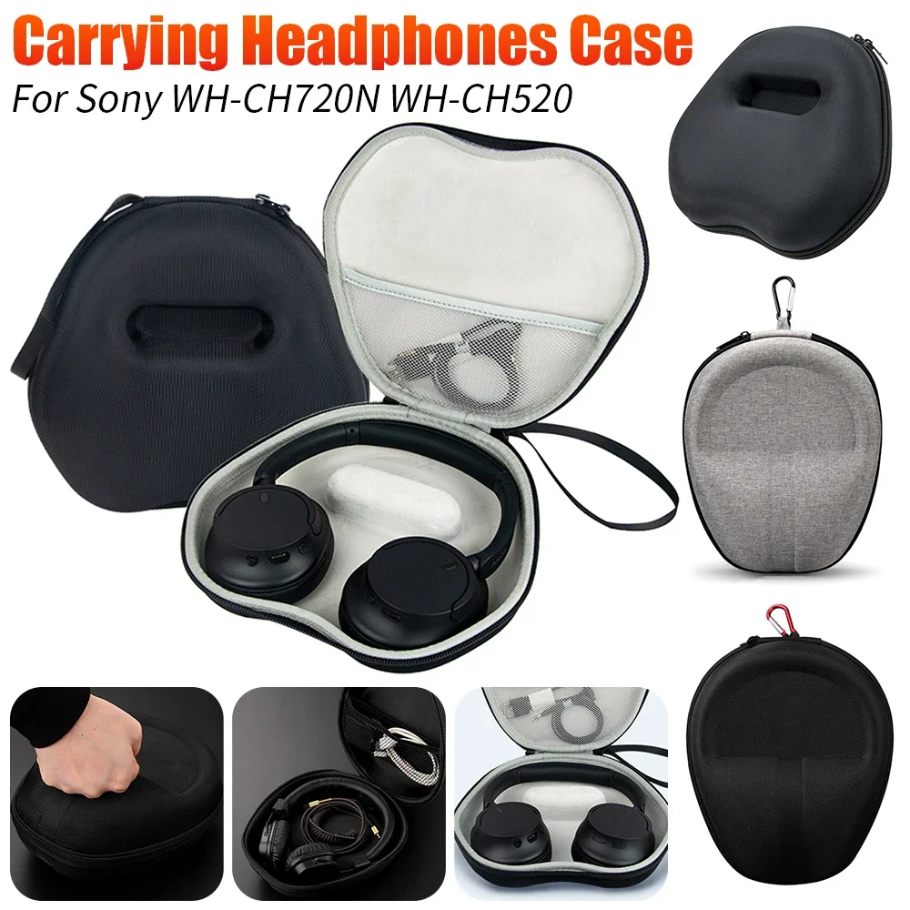 For-Sony-WH-CH720N-WH-CH520-Wireless-Headphones-Case-Hard-EVA-Case ...