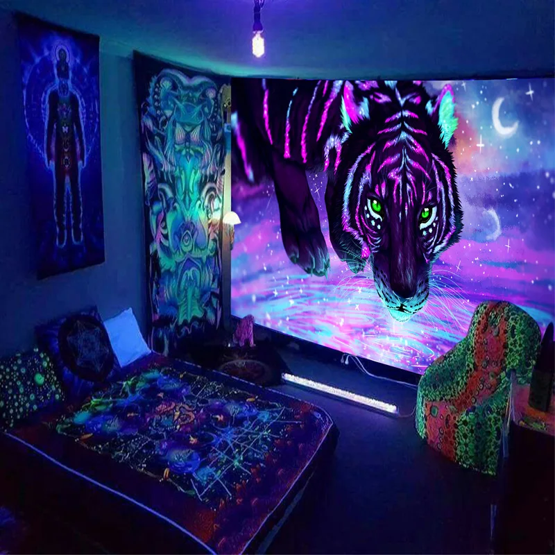 Blacklight Bedroom
