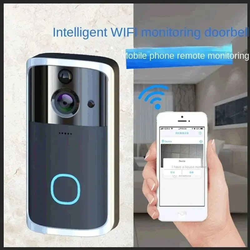 720P Tuya Doorbell Camera WiFi Smart Home Video Door Bell Wireless 2 ...