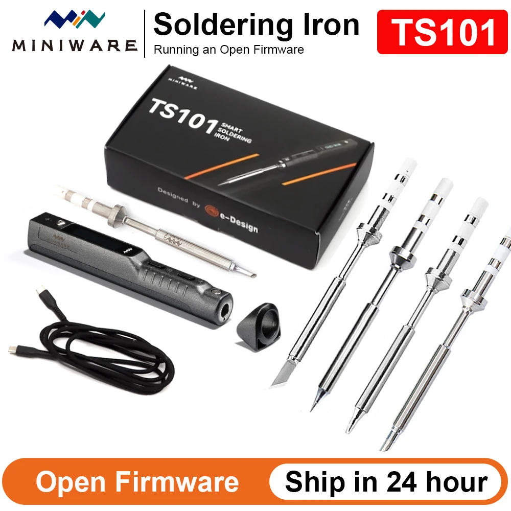 Soldador inteligente TS101 Original con Juego de puntas PD3.1 90W TS ...