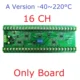 16AI RS485 Analog Input RS485 PT100 RTD Temperature Sensor Collector ...