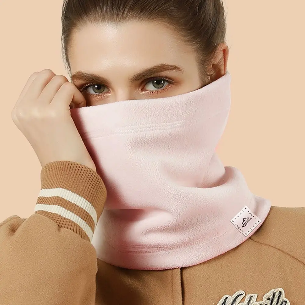 Fashion-Plush-Winter-Neck-Scarf-Men-Women-Running-Fleece-Thermal-Neck ...