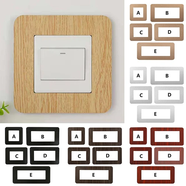 Modern Light Switch Covers