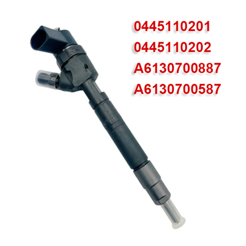 A6130700887 0445110201 0445110202 Diesel Fuel Injector For Mercedes ...