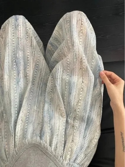 Tie-Dyed-Cut-Out-Casual-Pants-Women-s-Summer-Thin-2024-New-Arrival ...