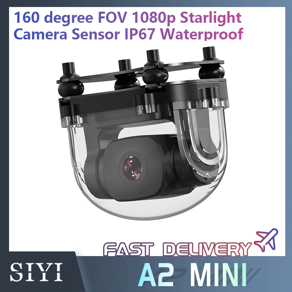 SIYI-A2-Mini-Ultra-Wide-Angle-FPV-Gimbal-Single-Axis-Tilt-with160 ...