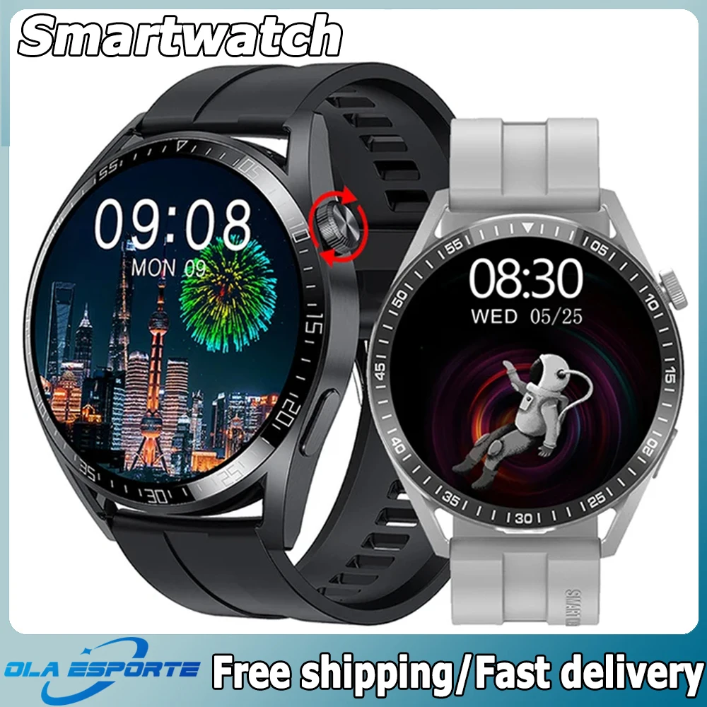 Original-AMOLED-Smartwatch-Bluetooth-Call-Heart-Rate-GPS-Sport ...