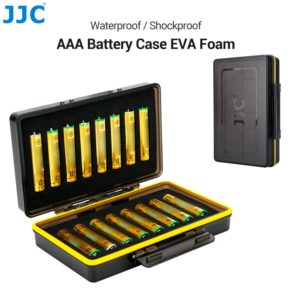 JJC-AAA-Triple-A-Battery-Storage-Case-Holder-Organizer-Hard-Plastic-Box ...
