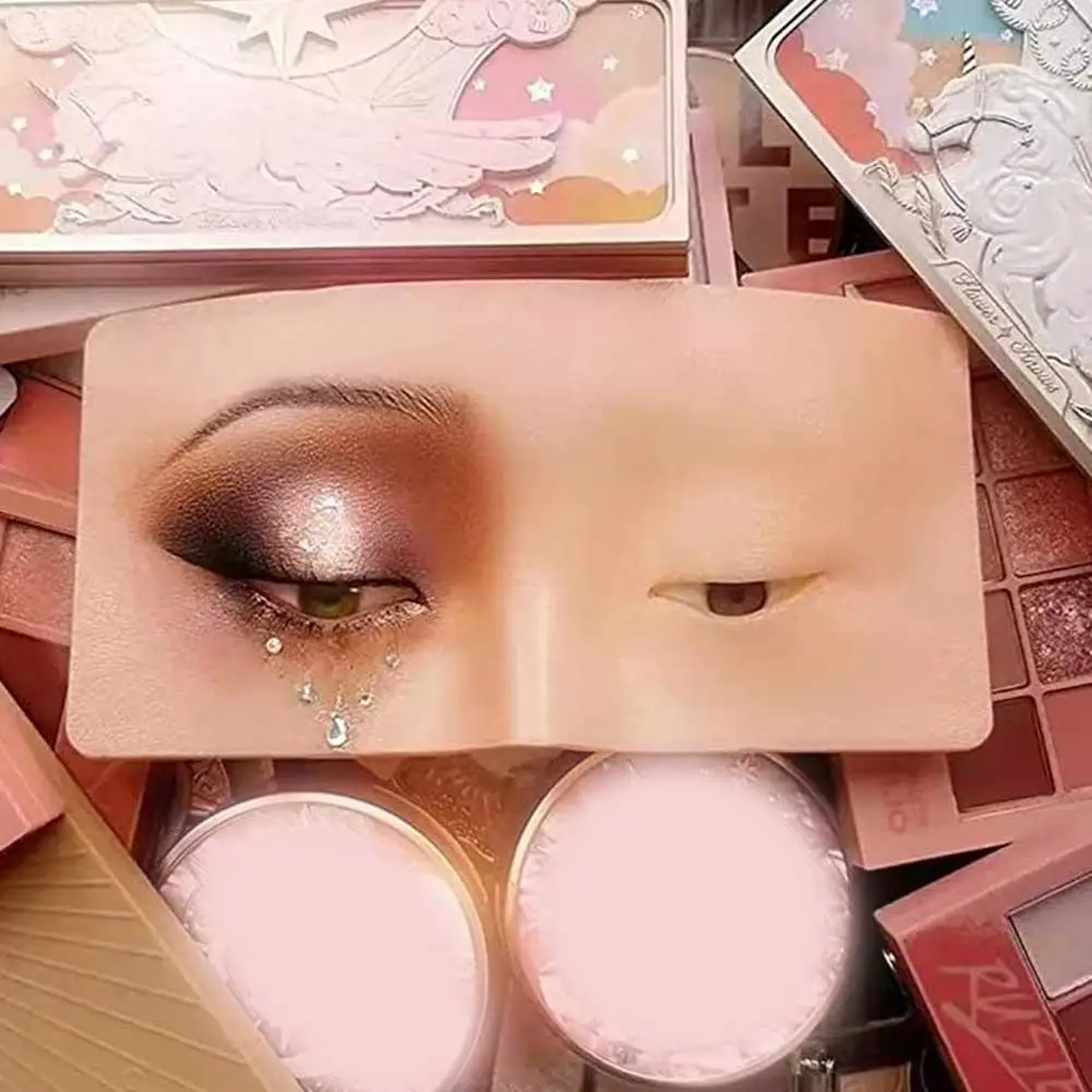 Reusable-5D-Cosmetic-Makeup-Practice-Mask-Board-Pad-Skin-Eye-Practice ...