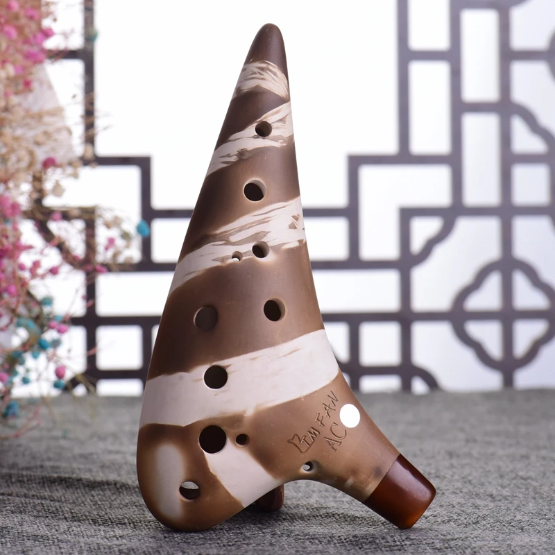 Triple-Ocarina-Orff-Instruments-12-Holes-Legend-Ocarinas-Professional ...