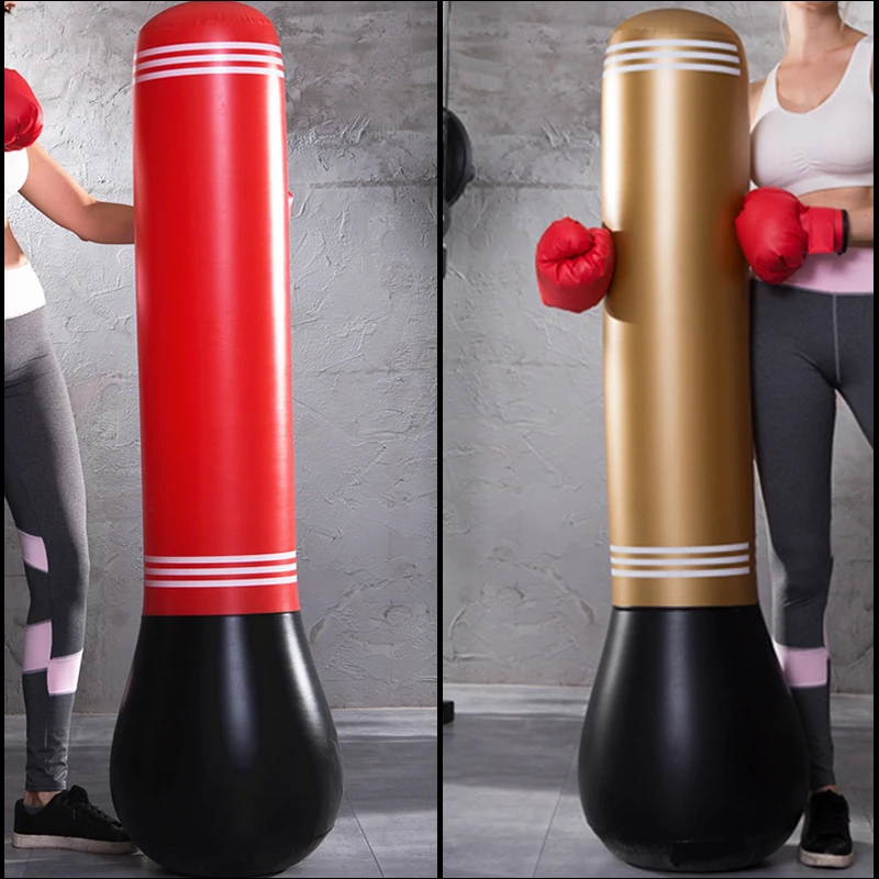 140cm-Fitness-Inflatable-Punching-Bag-Tumbler-Punch-Tower-Fight ...