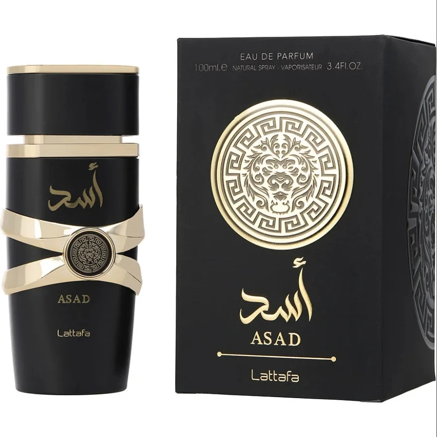 Lattafa Asad for men Eau De Parfum Spray 100ml Woody notes long-lasting ...