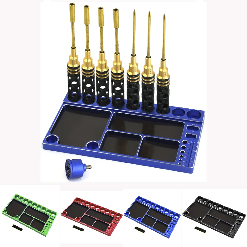 200x110mm-CNC-Aluminium-Multifunction-Screw-Tray-Nut-Gasket-Storage ...