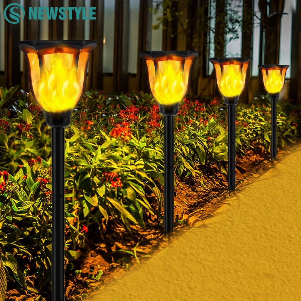Upgrade-Large-Solar-Flame-Torch-Lights-Outdoor-Dynaming-Flickering ...