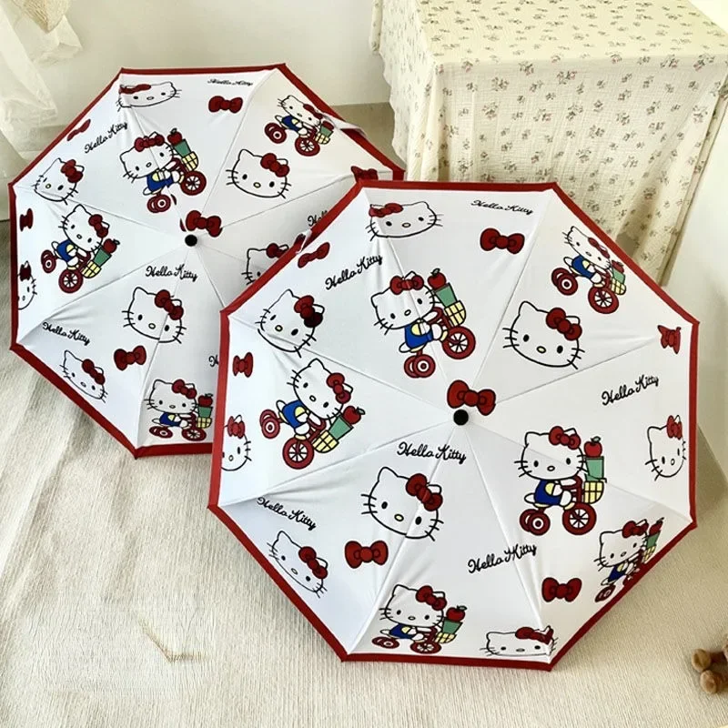 MINISO-Sanrio-Cute-Hello-Kitty-Portable-Fully-Automatic-Folding-Sun ...