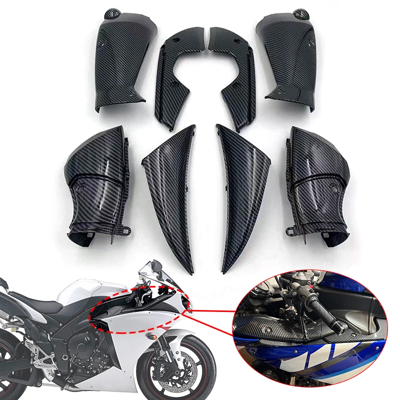 YZF-R1-New-Motorcycle-Accessories-Carbon-Fiber-Paint-Air-Intake-Cover ...