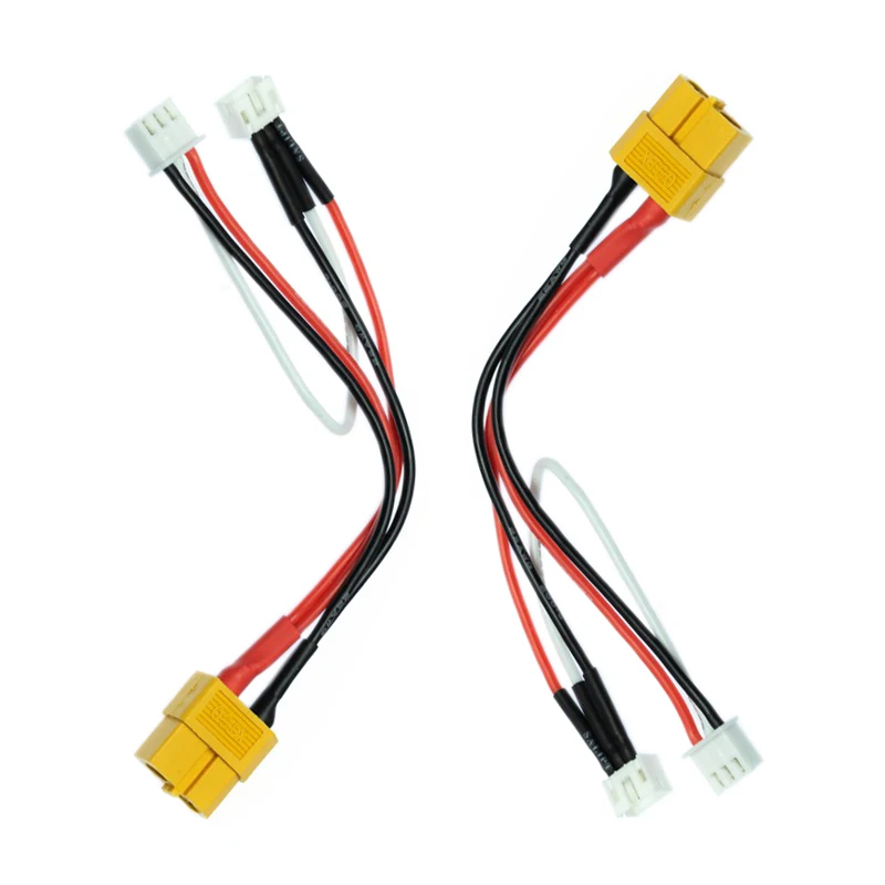 1/2pcs XT60 Female Charging Cable Wire Adapter 22awg 15cm with balance ...