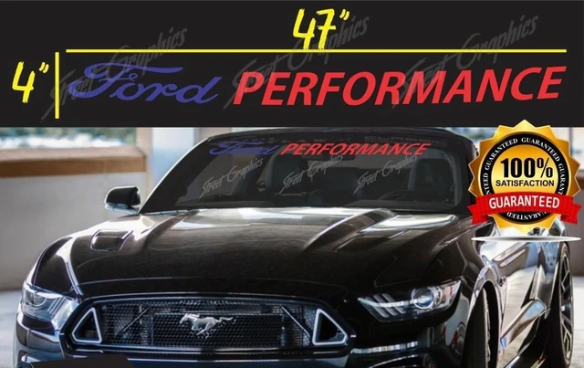 Ford Racing Decal Windshield