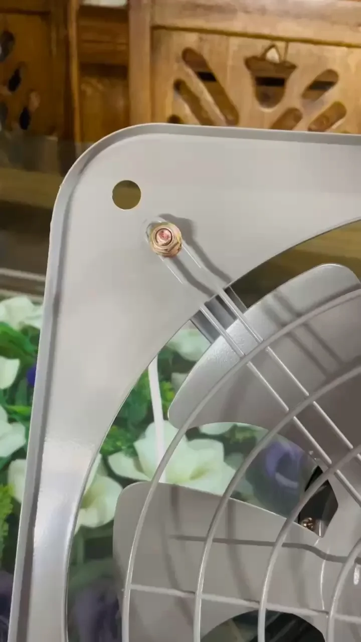 Exhaust Fan Lonh Lasting National Deluxe 12 inch 7 Blade Steel Body ...