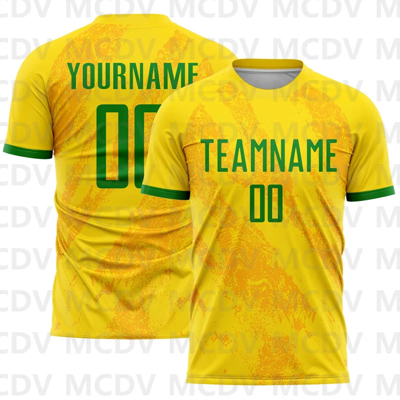 Custom-Gold-Grass-Green-Sublimation-Soccer-Uniform-Jersey-Personlized ...